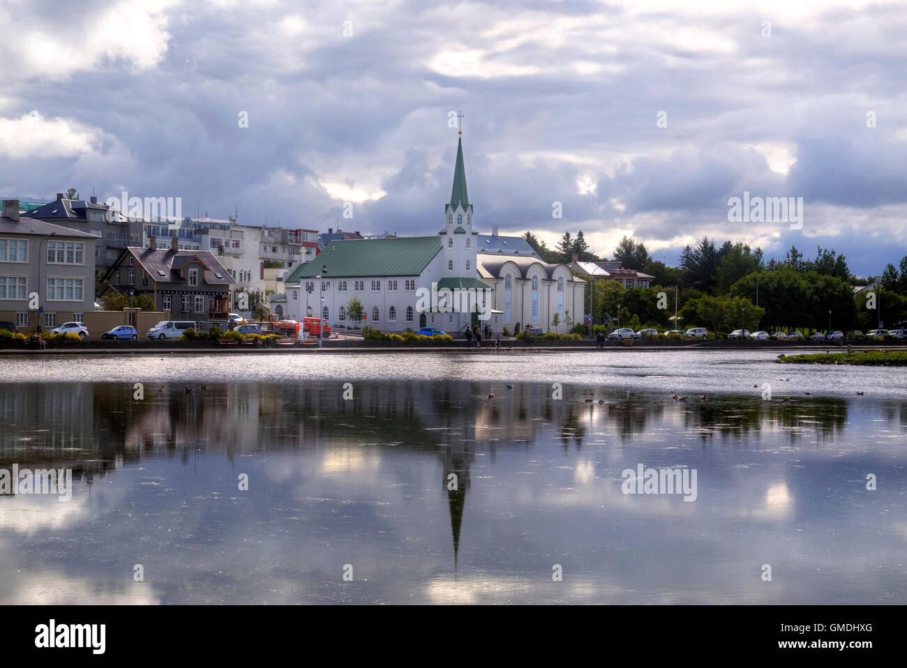 The frikirkjan i reykjavik hi-res stock photography and images - Alamy