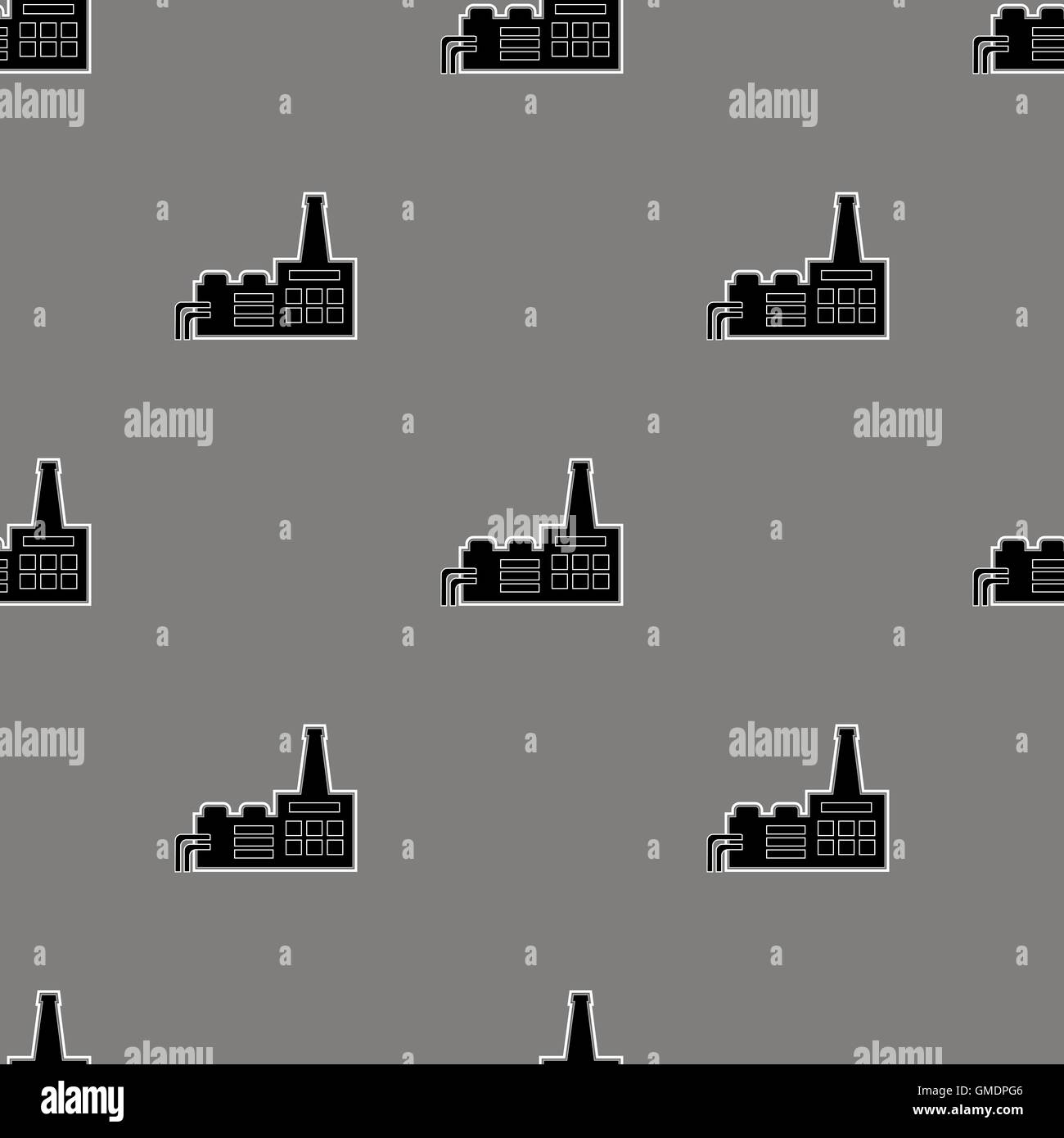 Seamless Grey Industrial Pattern Stock Vector Image & Art - Alamy