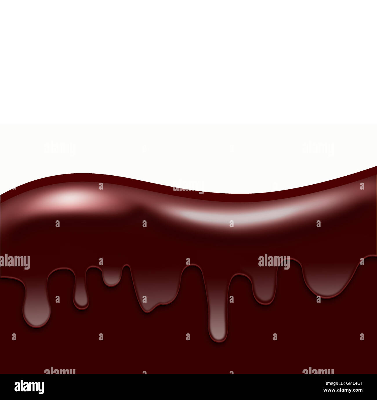Dripping liquid chocolate hi-res stock photography and images - Alamy