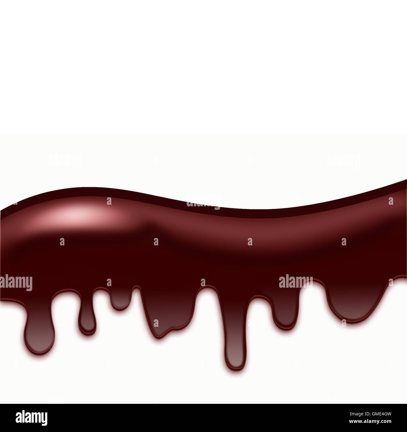 Melted chocolate dripping hi-res stock photography and images - Alamy