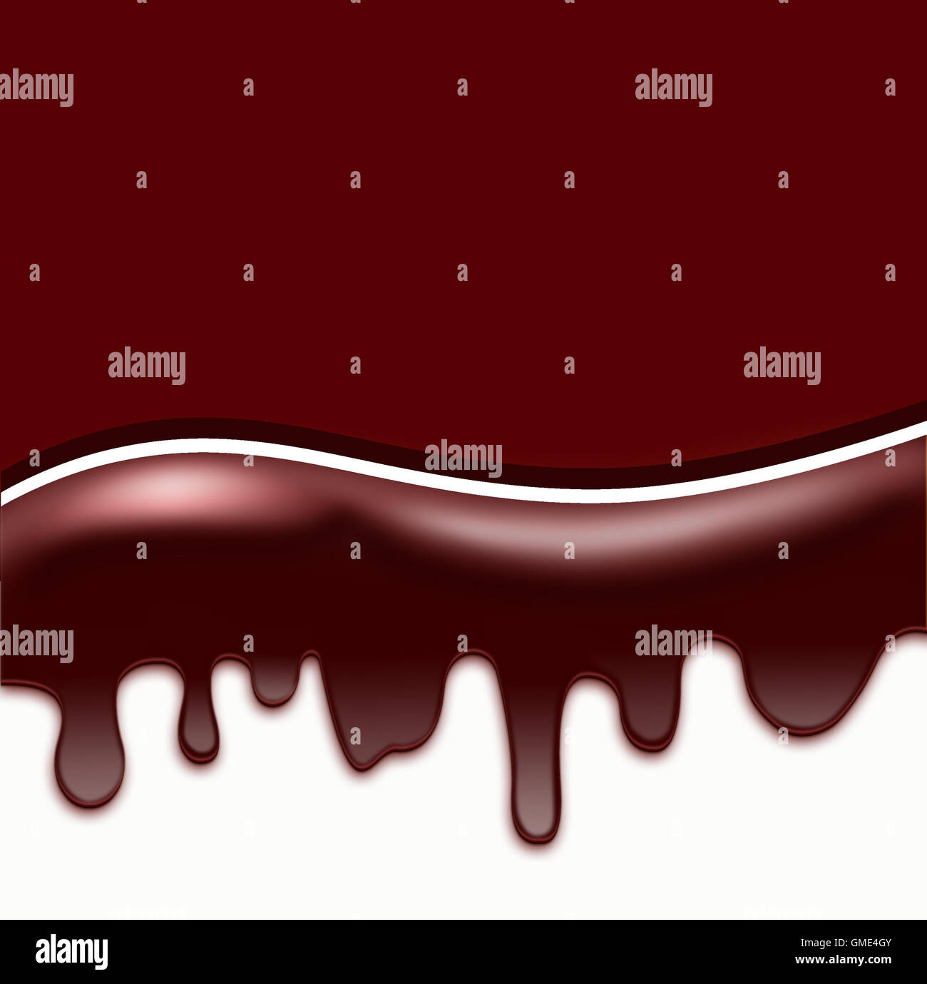 Dripping liquid chocolate hi-res stock photography and images - Alamy
