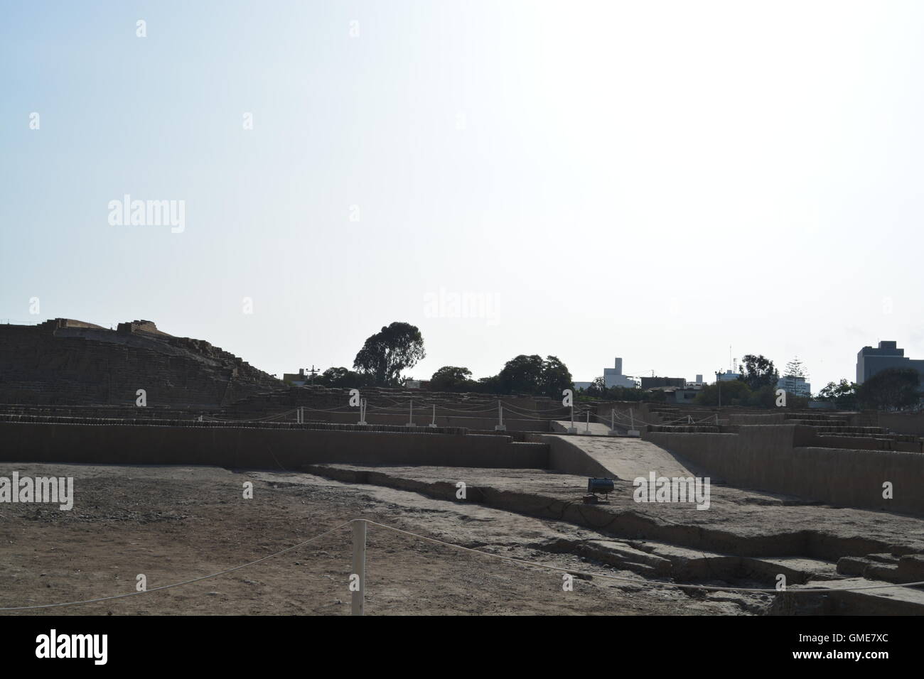 Huaca Pucllana, Peru Stock Photo - Alamy
