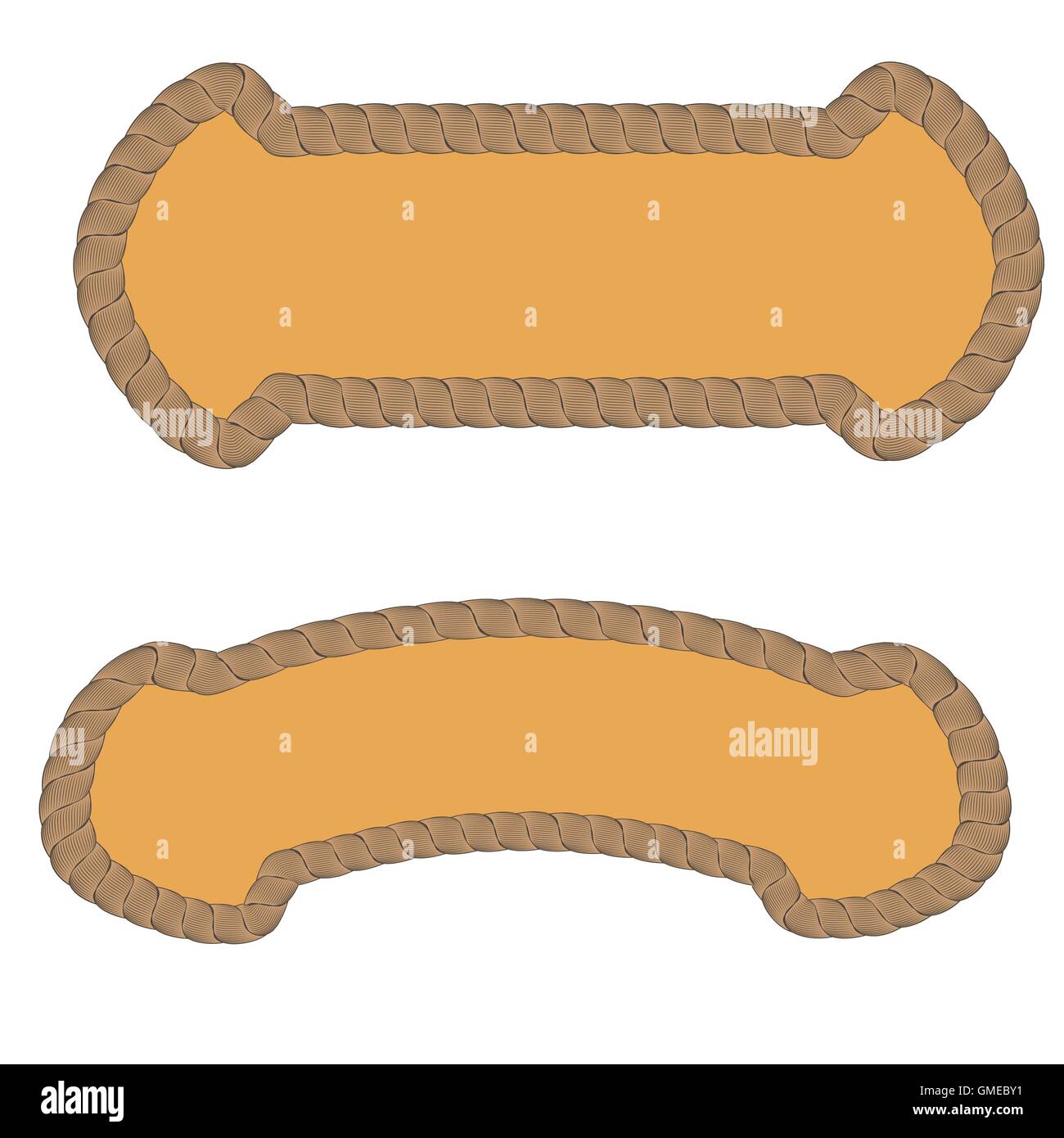 Rope Creative Ornamental Frames Stock Vector Image & Art - Alamy