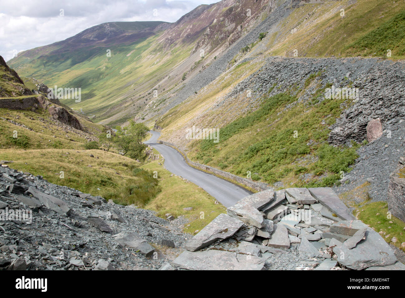 Honister Pass; Lake District; England; UK Stock Photo - Alamy