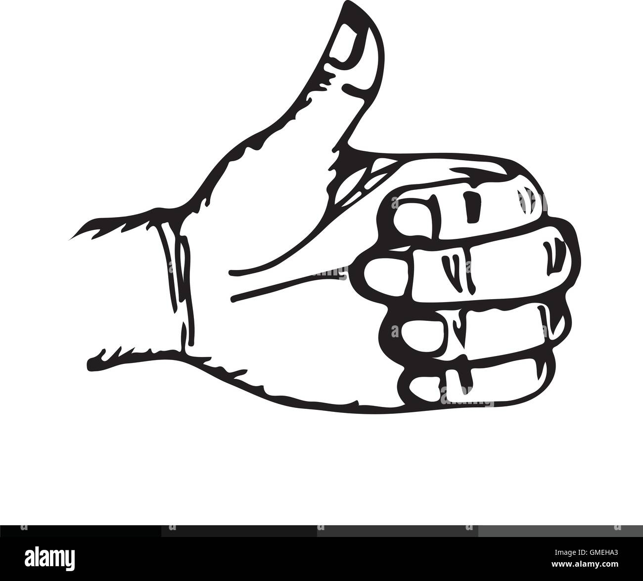 Cool handshake Stock Vector Images - Alamy