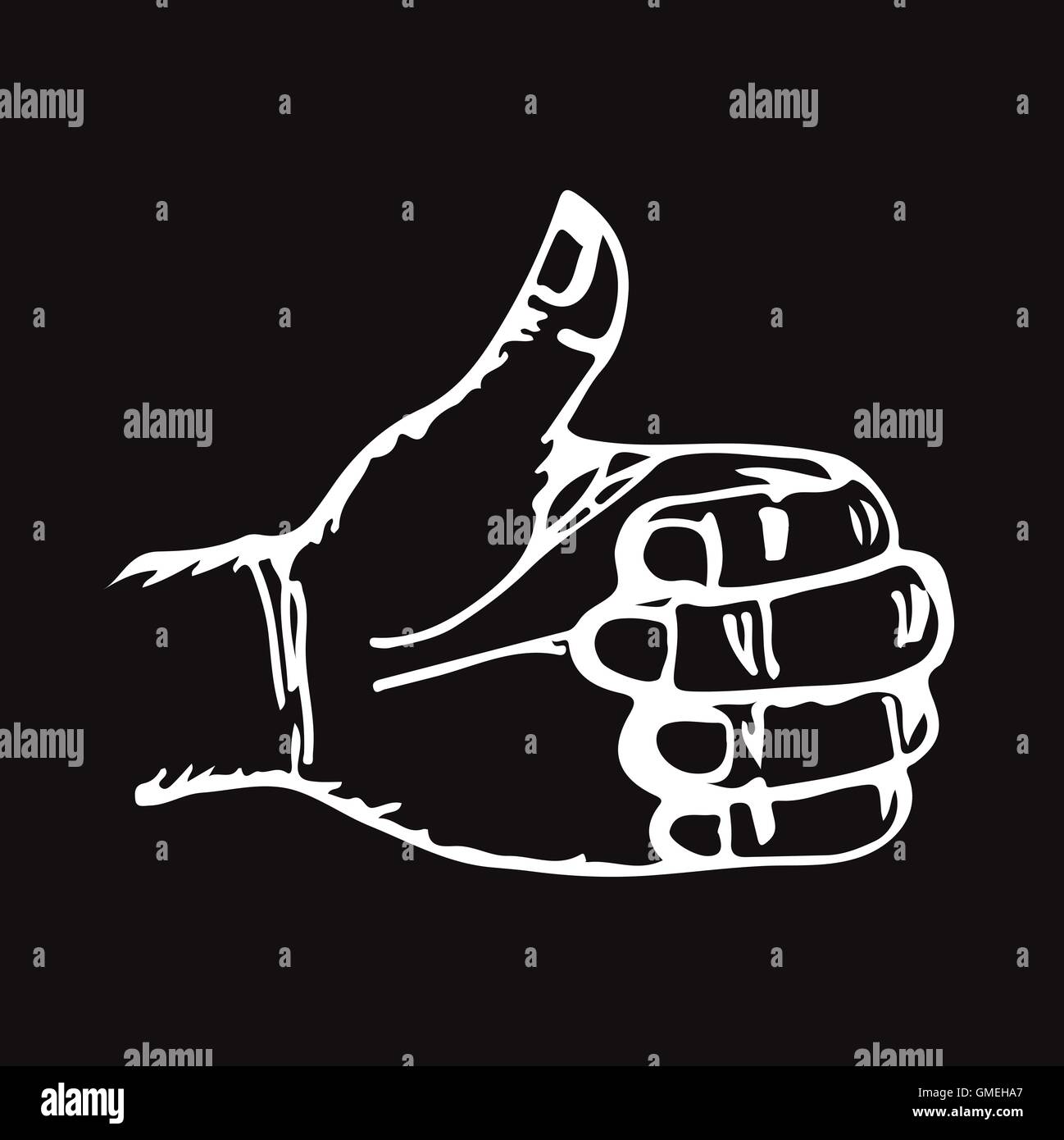Cool handshake Stock Vector Images - Alamy