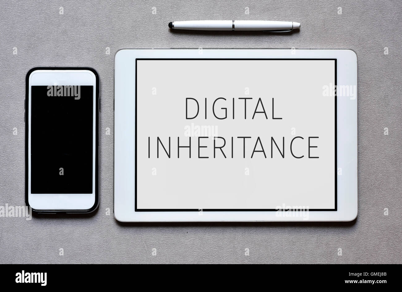 Digital inheritance hi-res stock photography and images - Alamy