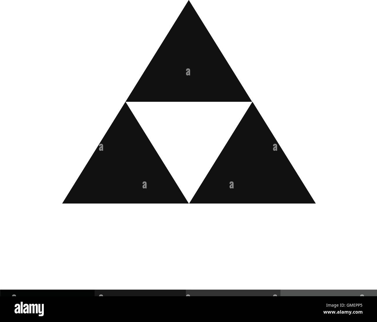 Triangle Icon Illustration design Stock Vector Image & Art - Alamy