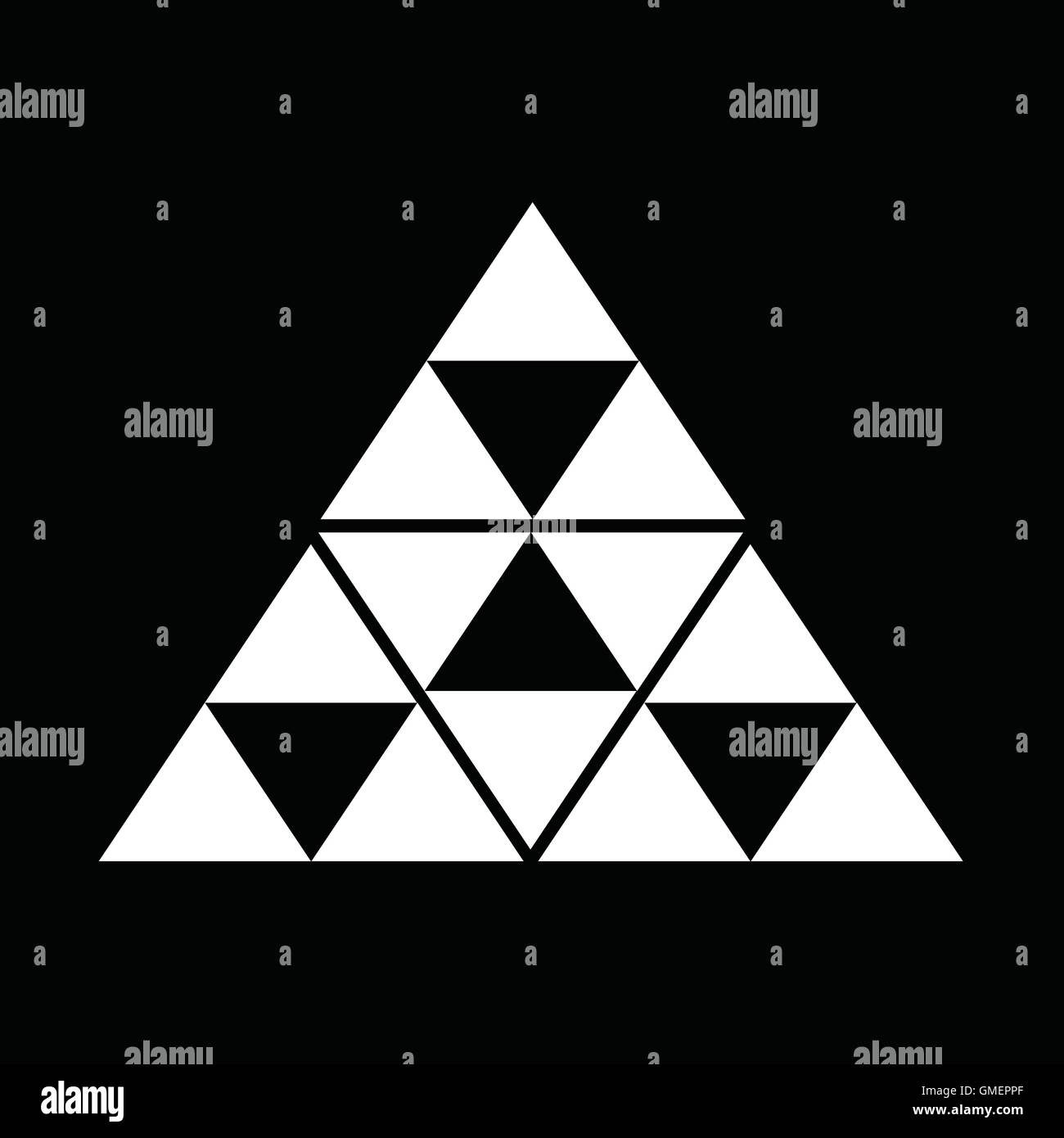 Triangle Icon Illustration design Stock Vector Image & Art - Alamy