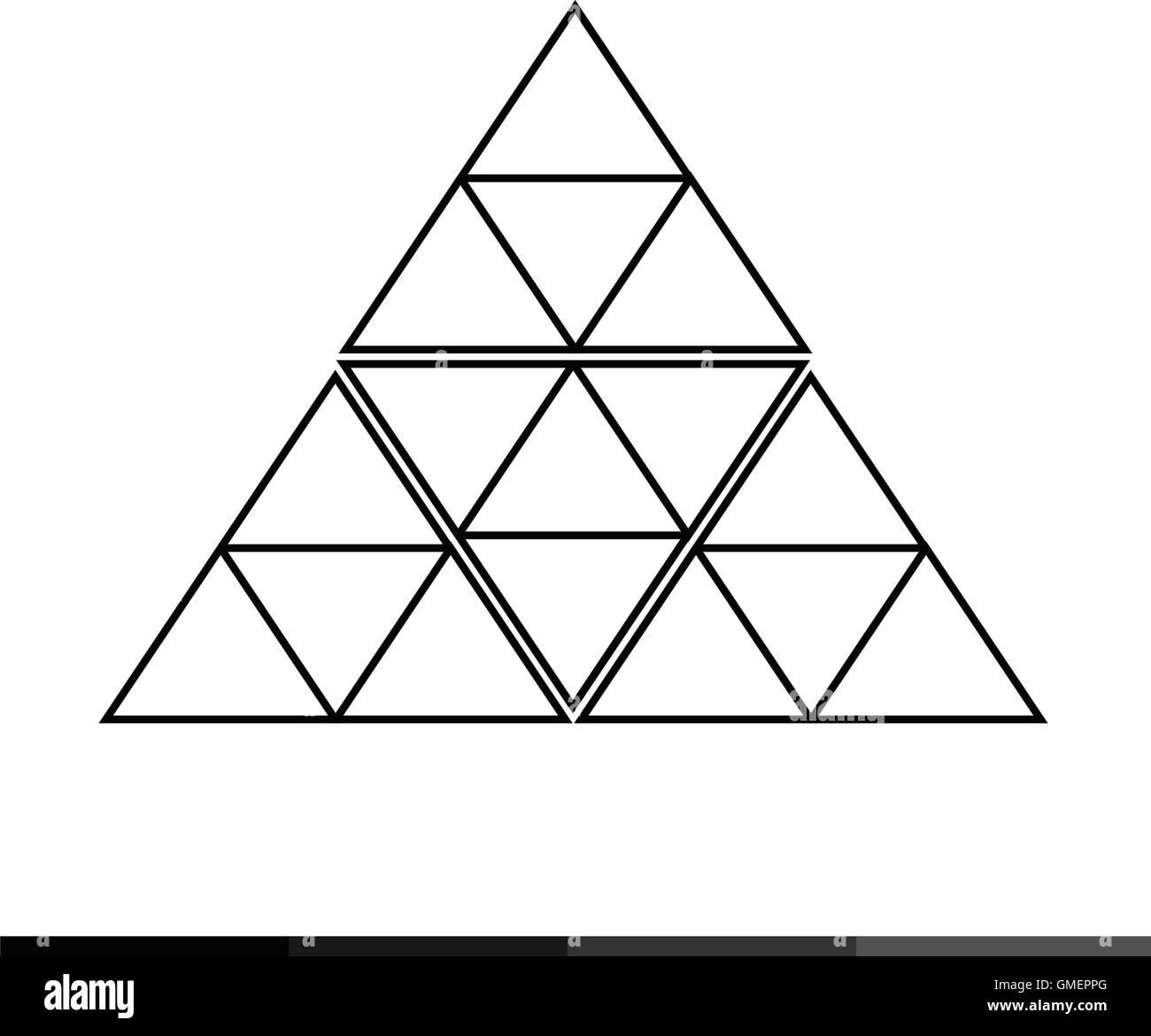 Triangle Icon Illustration design Stock Vector Image & Art - Alamy