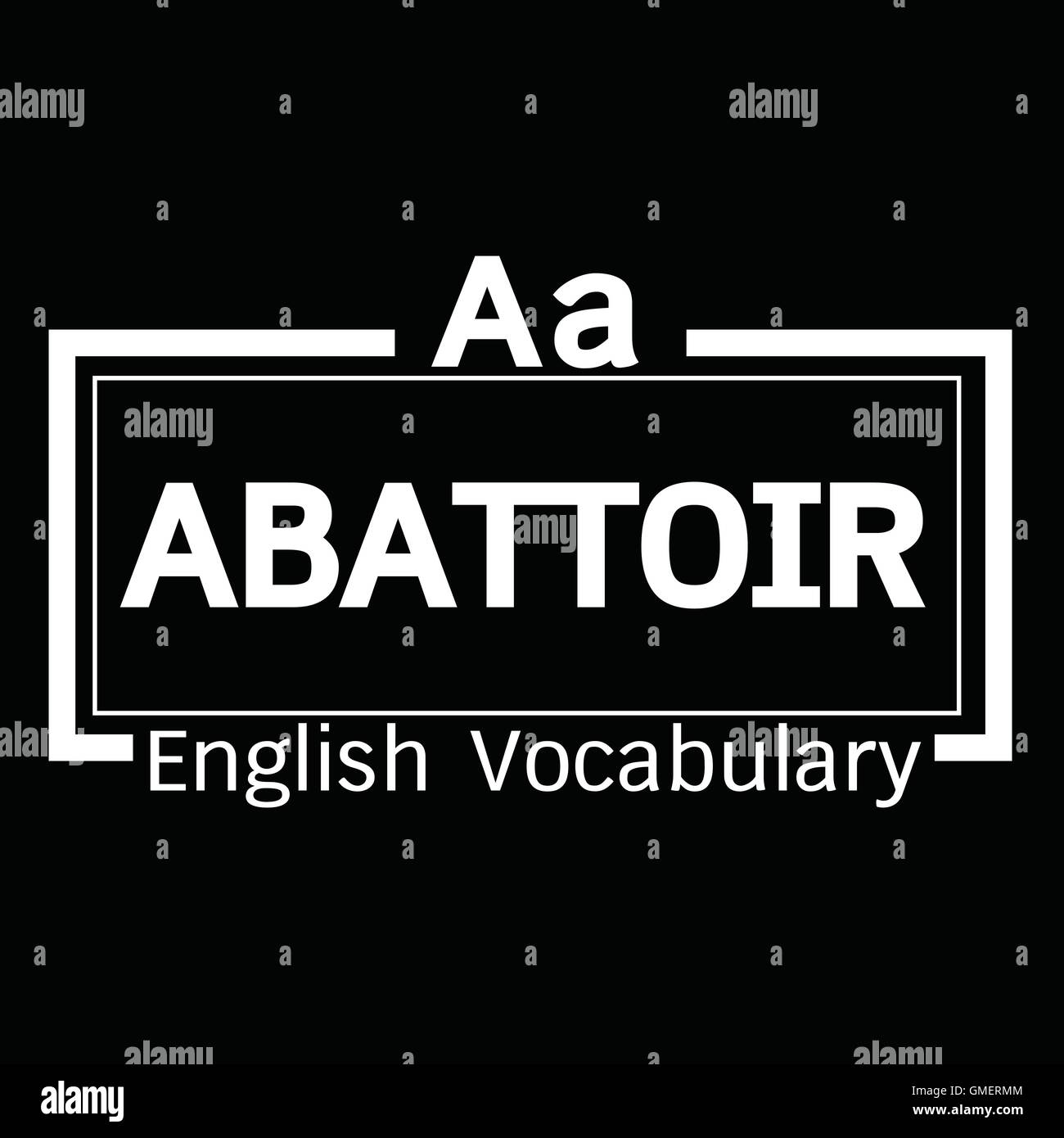 Abattoir Stock Vector Images - Alamy