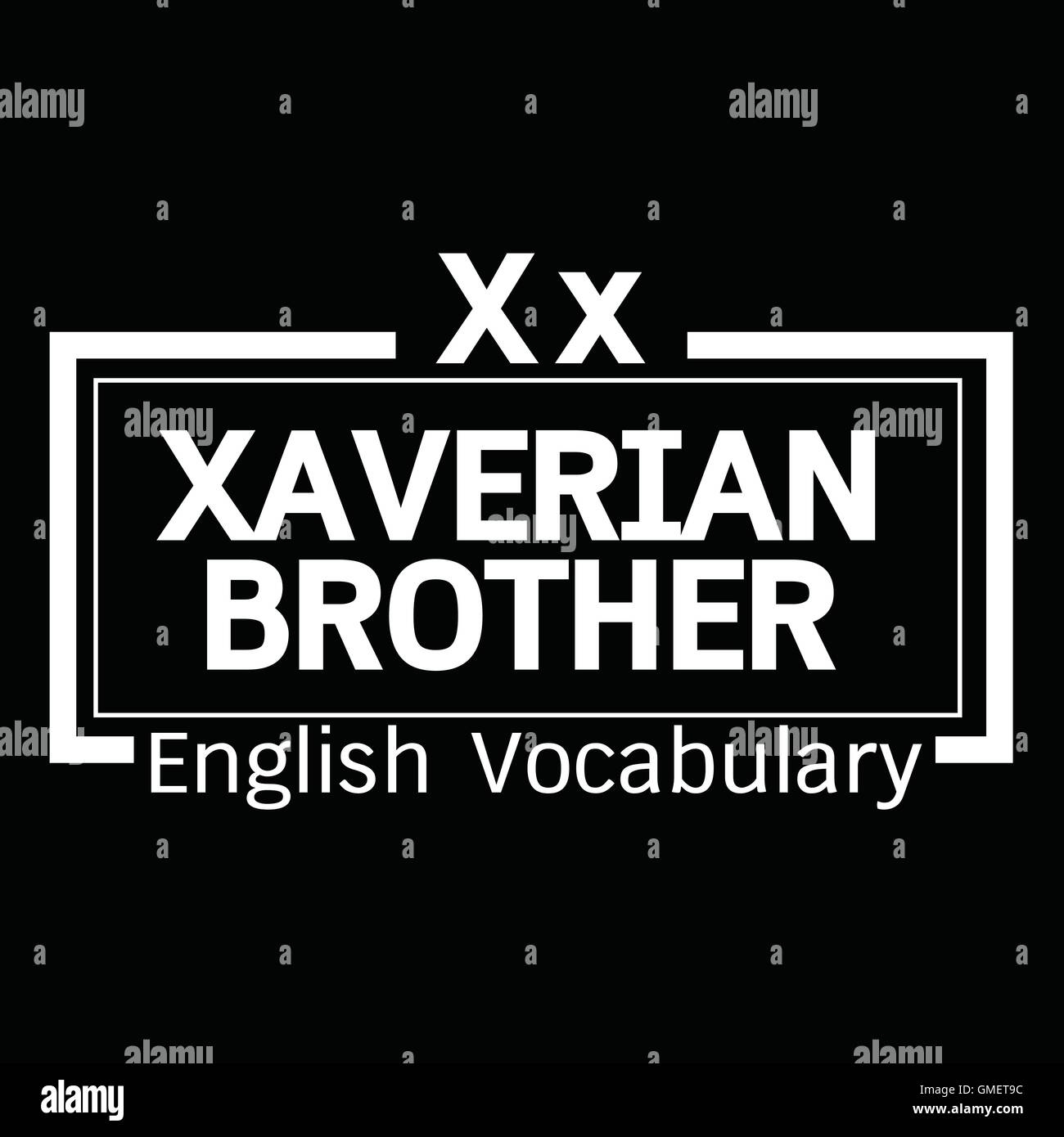 Xaverian Stock Vector Images - Alamy