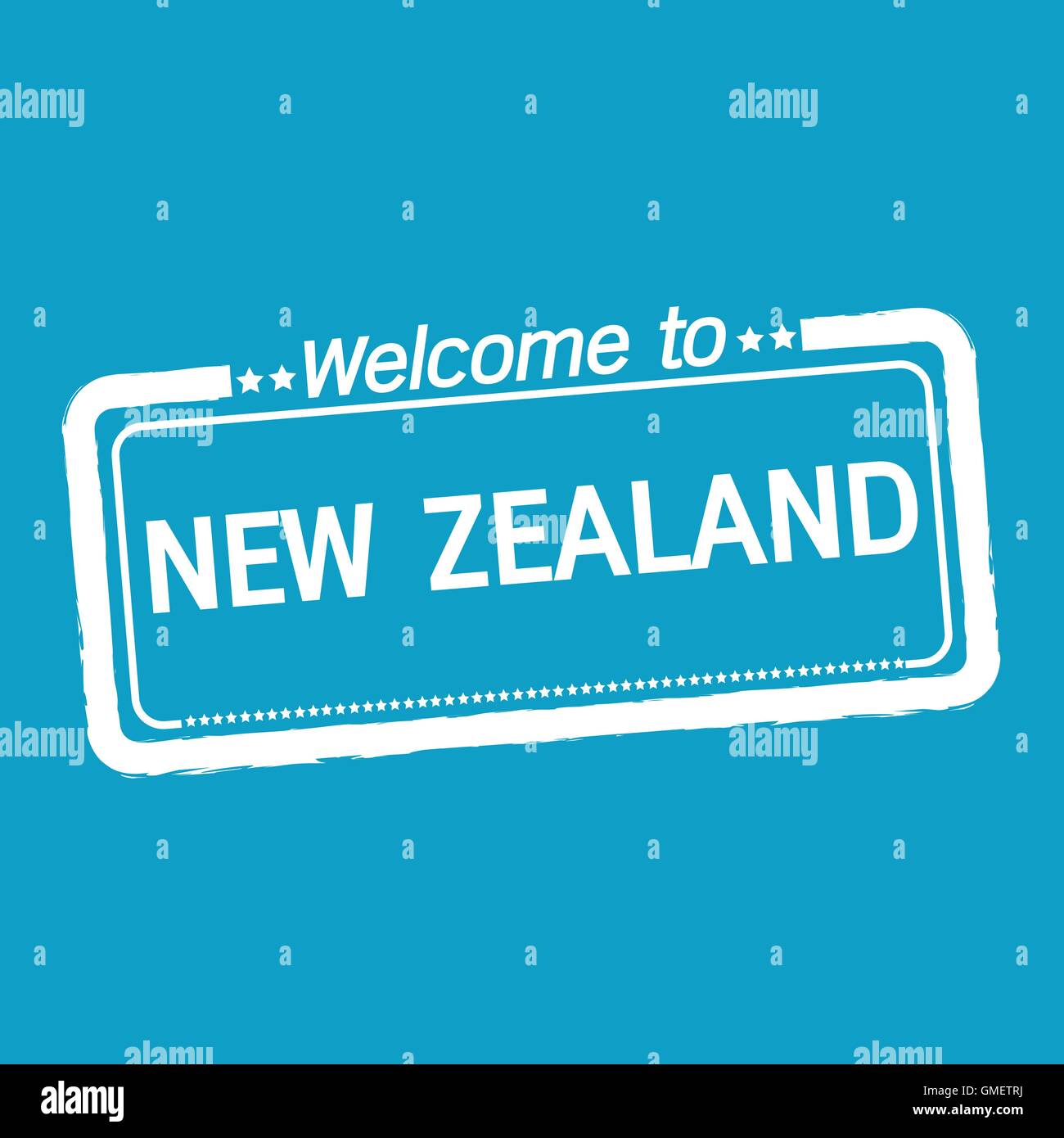 Welcome to new zealand Stock Vector Images - Alamy