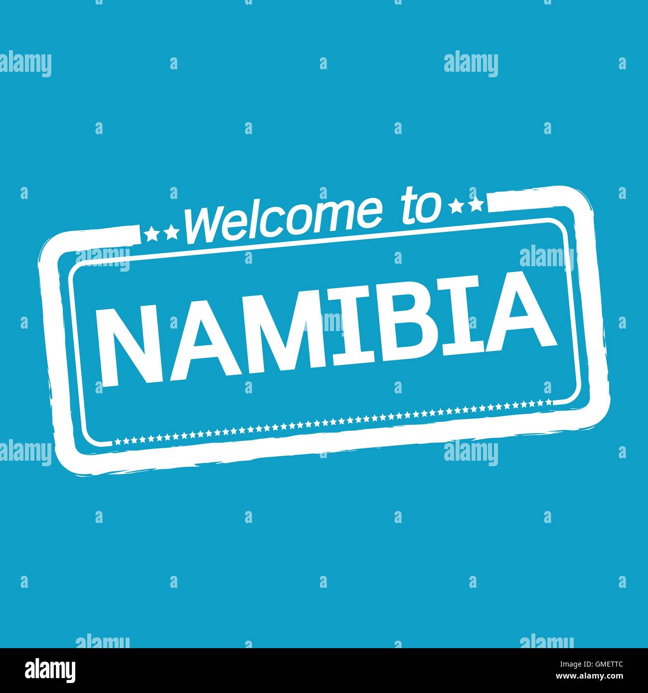 Welcome to NAMIBIA illustration design Stock Vector Image & Art - Alamy