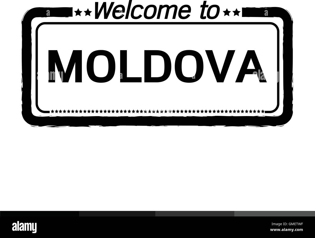 Welcome to MOLDOVA illustration design Stock Vector Image & Art - Alamy