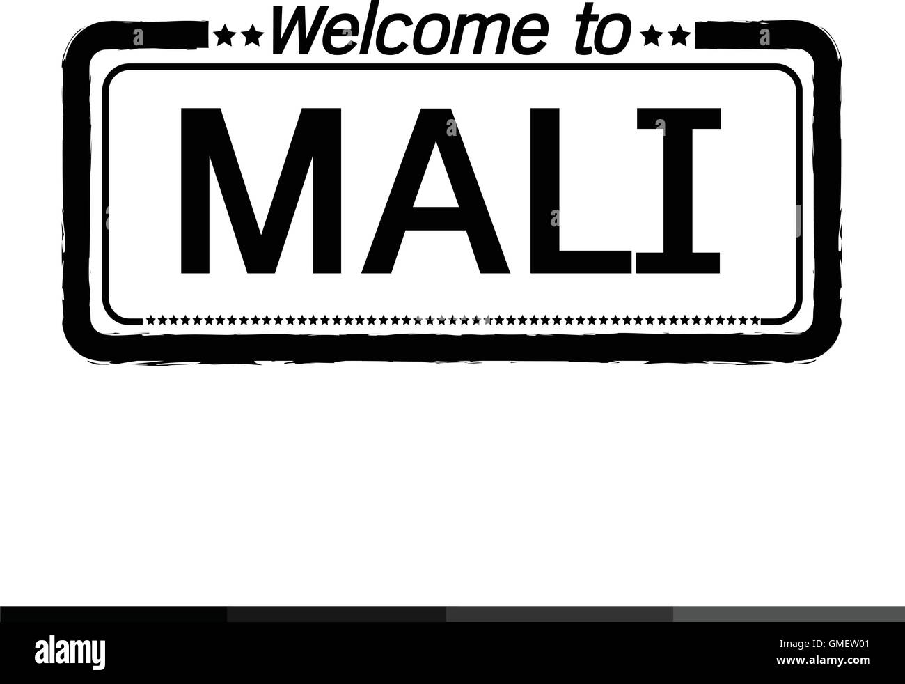 Mali stamp Stock Vector Images - Alamy
