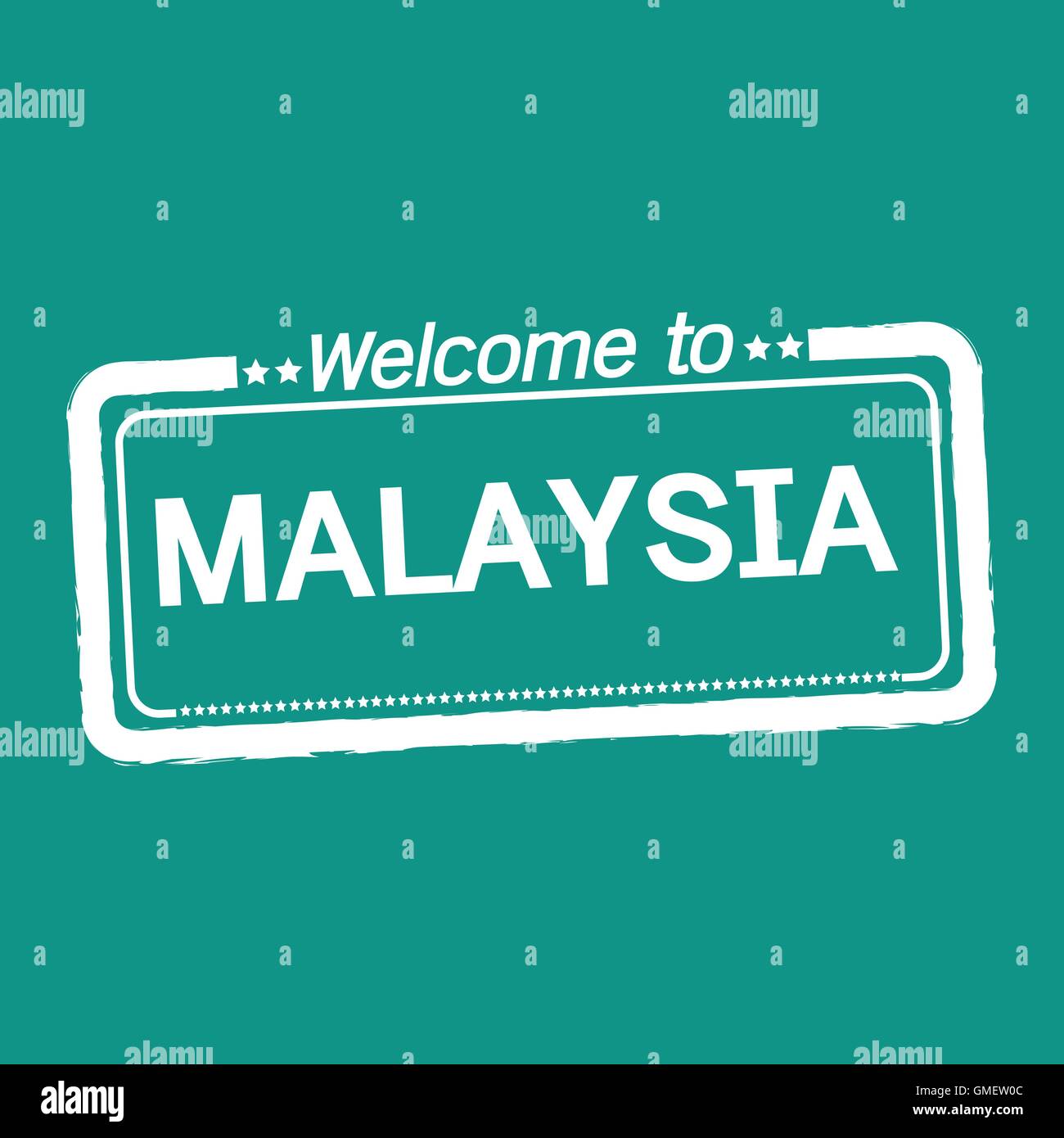 Welcome to malaysia Stock Vector Images - Alamy