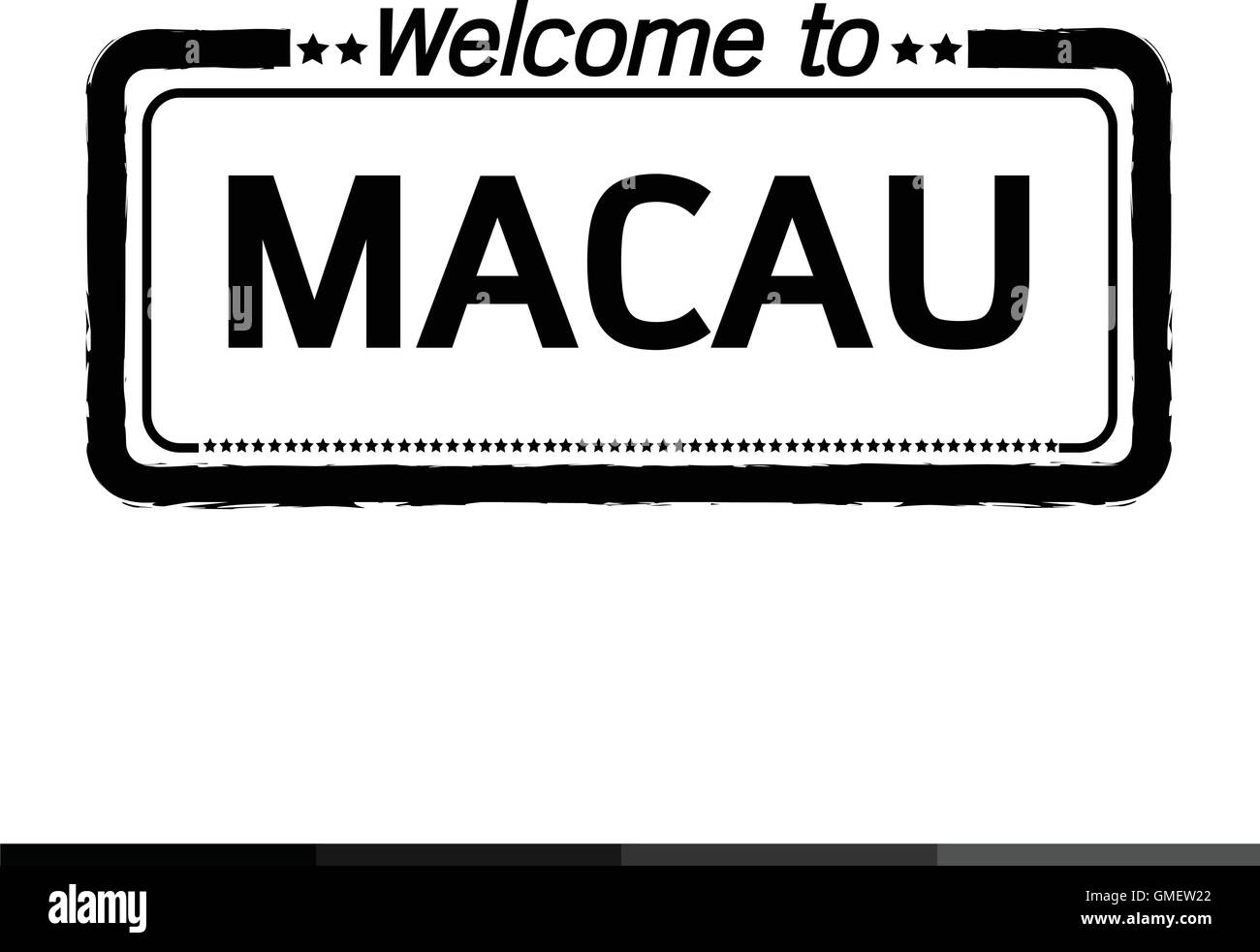 Vintage macau Stock Vector Images - Alamy