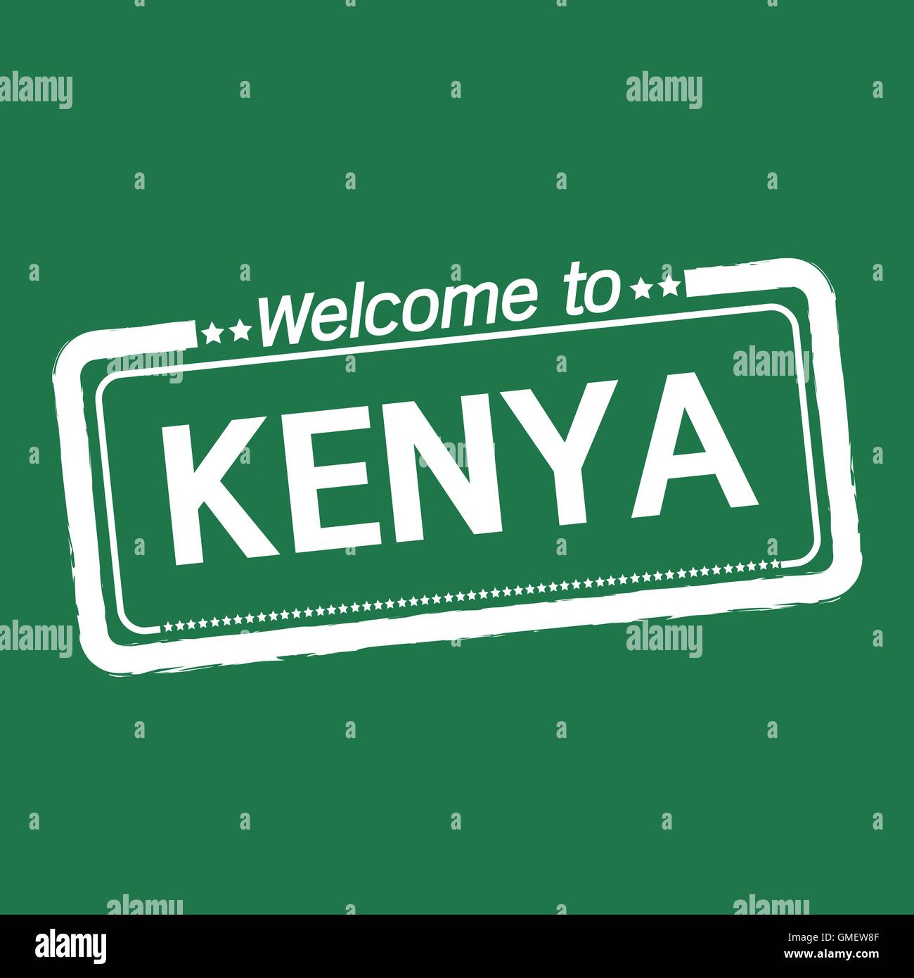 Welcome to kenya Stock Vector Images - Alamy