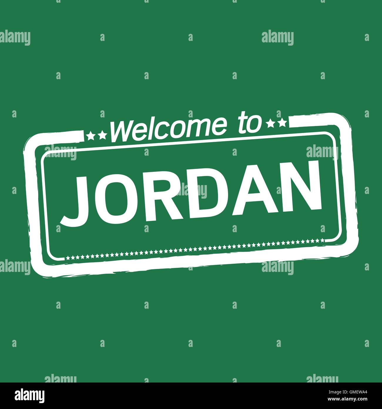 Welcome to jordan sign hi-res stock photography and images - Alamy