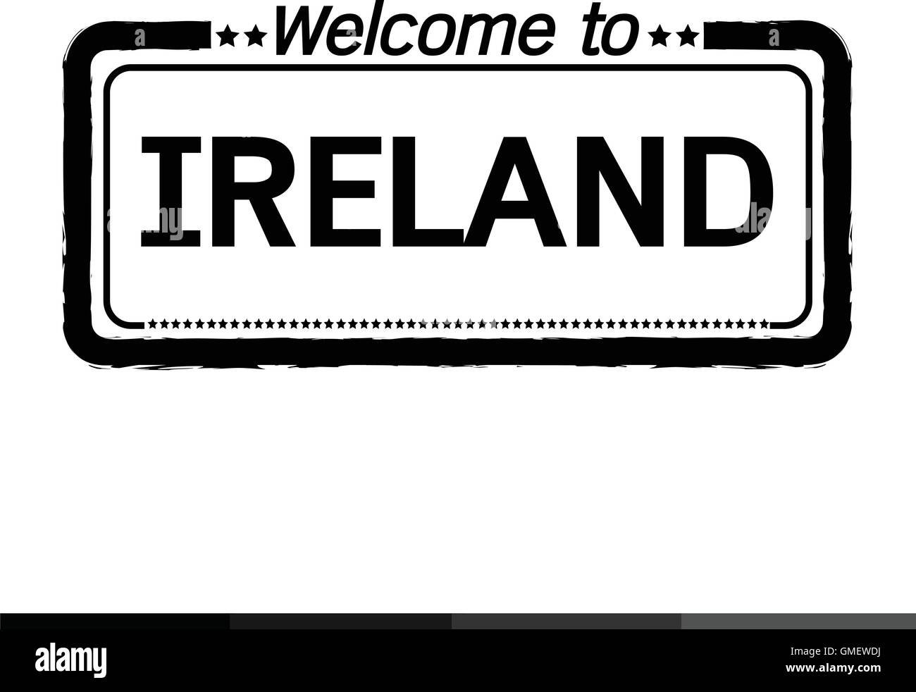 Welcome ireland Stock Vector Images - Alamy