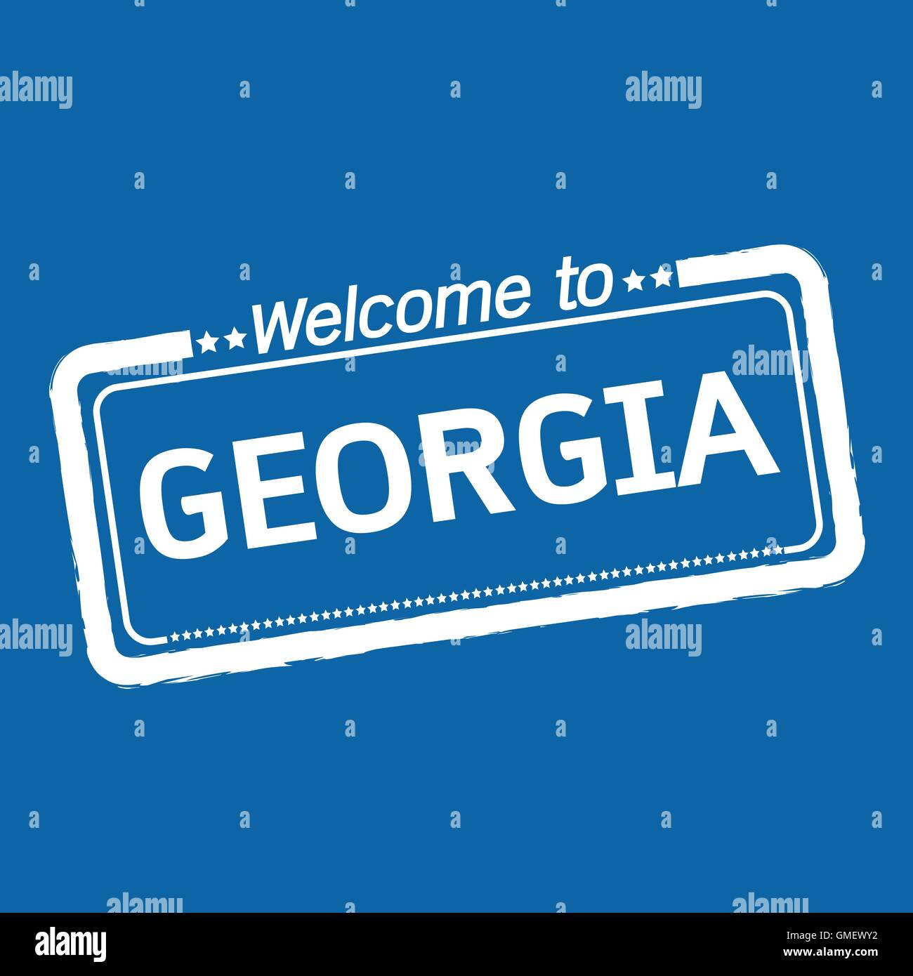 Georgia welcome sign Stock Vector Images - Alamy