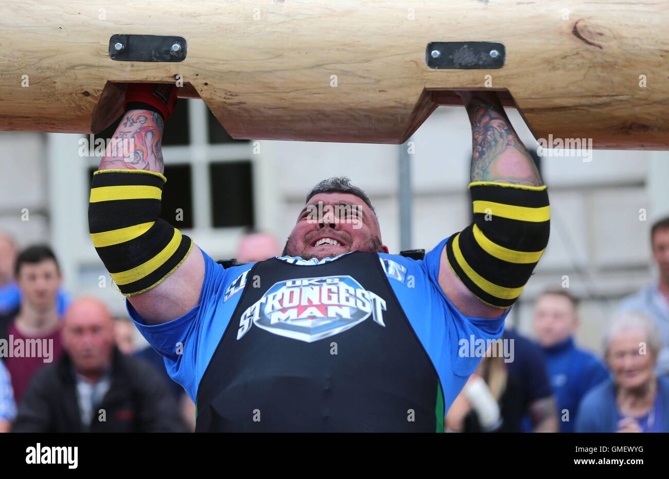 Uk strongest man 2016 heats belfast city hall hi-res stock photography ...