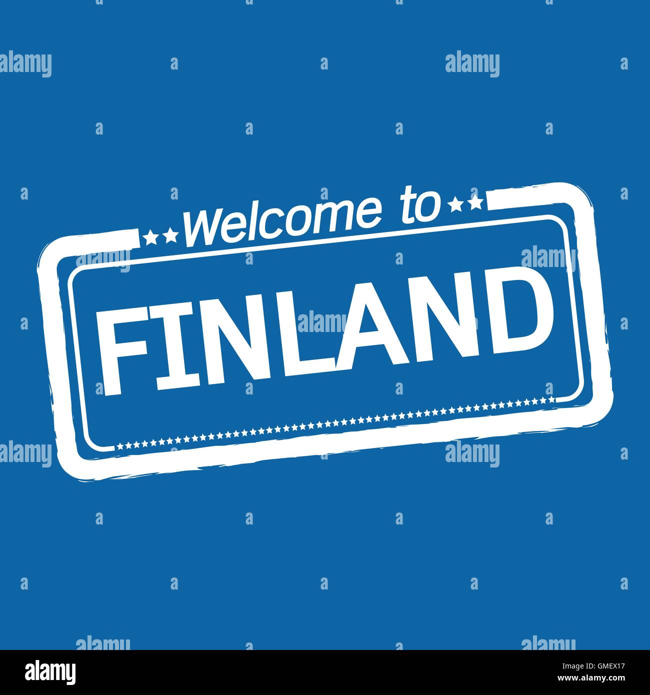 Welcome to finland Stock Vector Images - Alamy