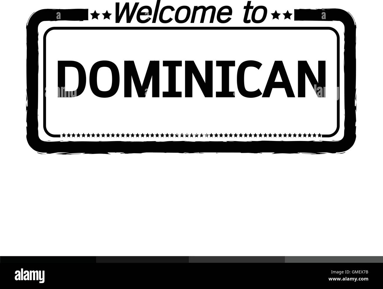 Dominican seal Stock Vector Images - Alamy