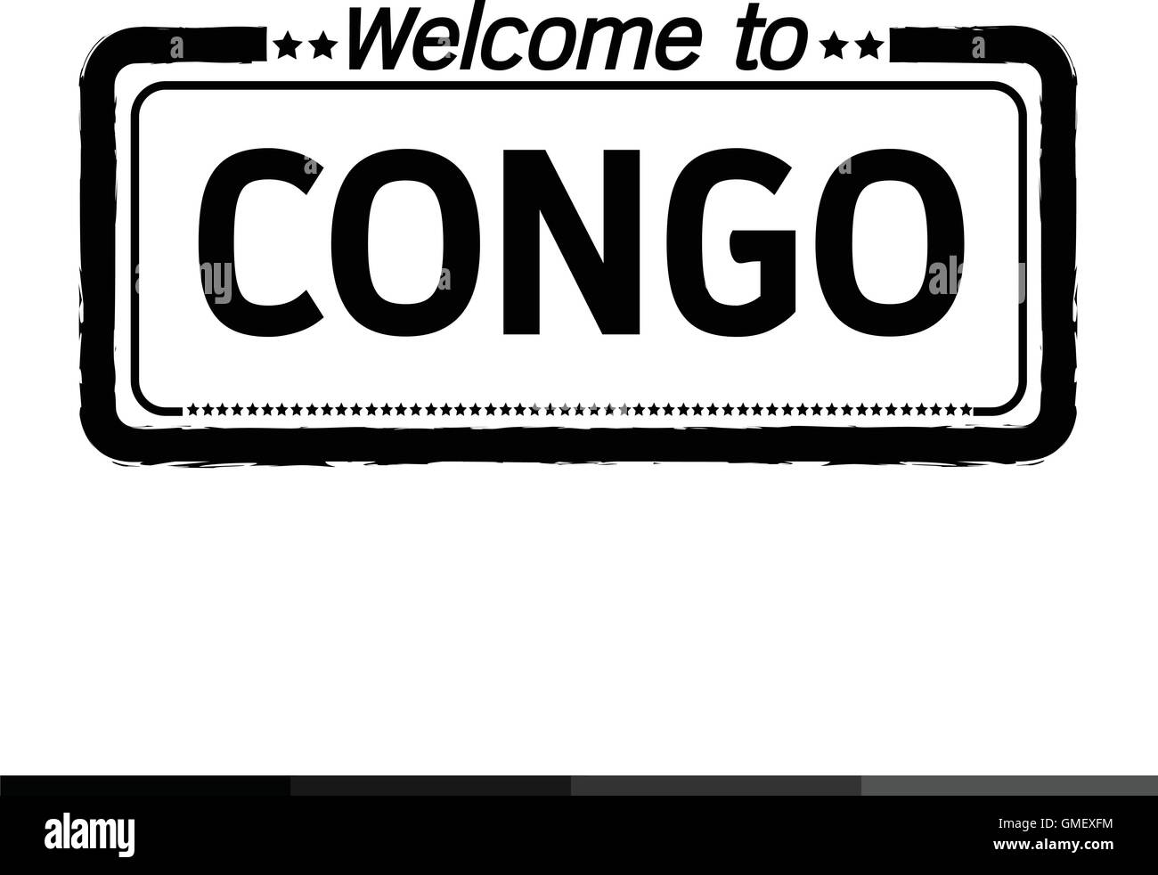 Congo stamp Stock Vector Images - Alamy