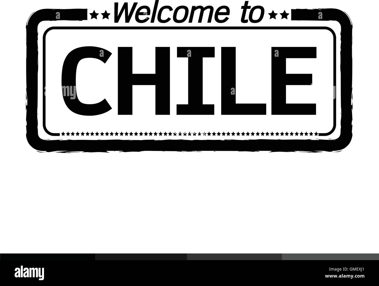 Welcome chile Stock Vector Images - Alamy
