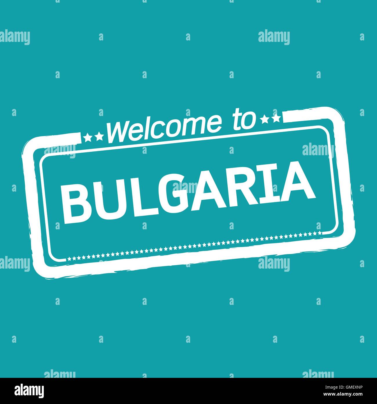 Welcome to bulgaria Stock Vector Images - Alamy