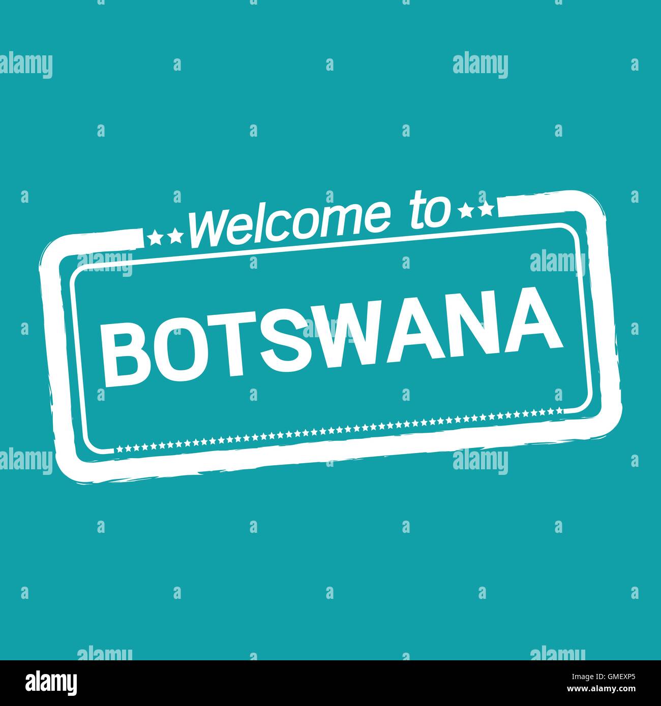 Botswana stamp Stock Vector Images - Alamy