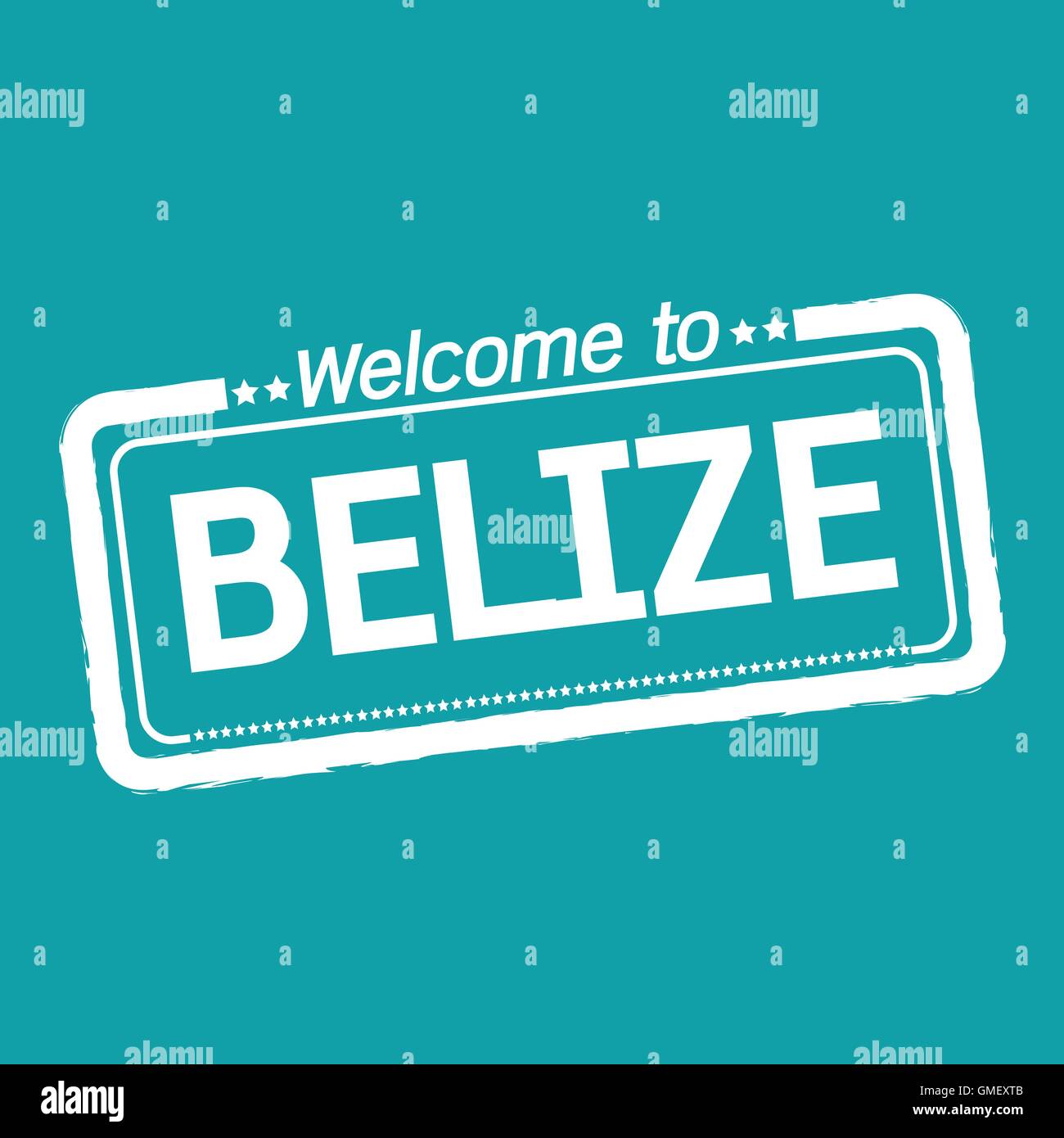 Stamp belize Stock Vector Images - Alamy