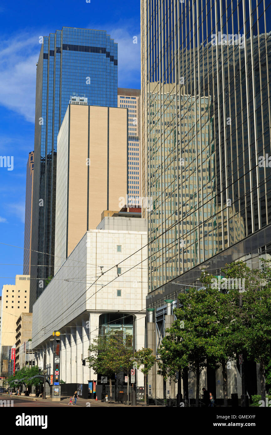 Dallas street downtown hi-res stock photography and images - Alamy