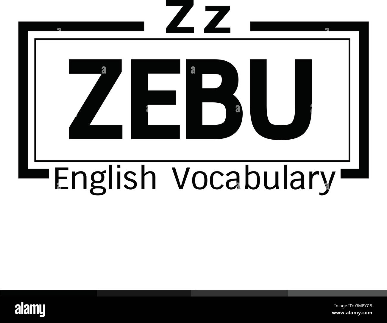 Zebu vector vectors Stock Vector Images - Alamy