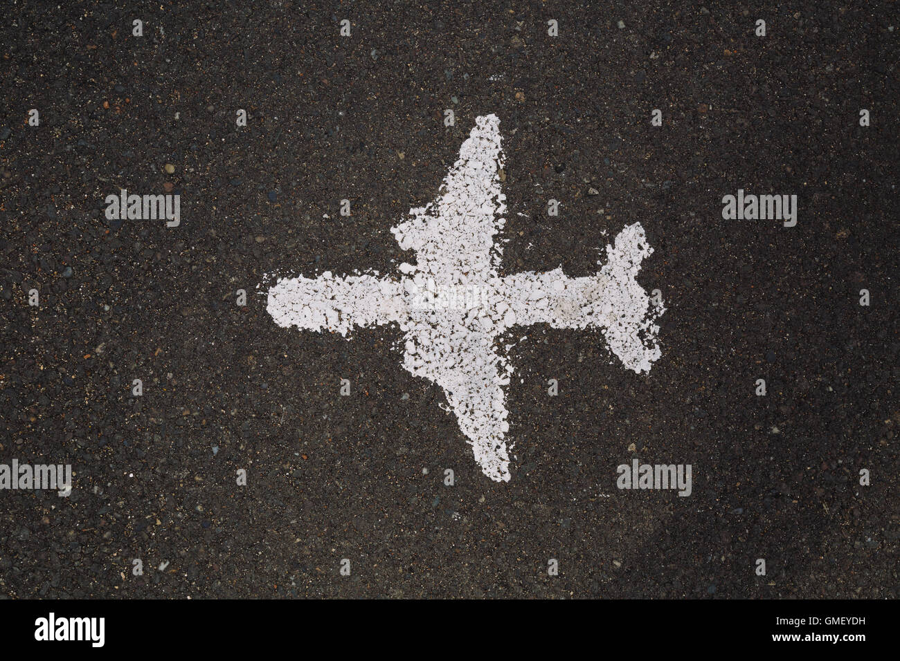 Airplane road sign hi-res stock photography and images - Alamy