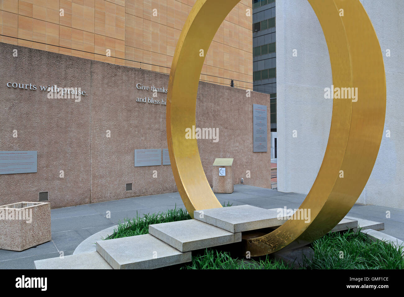 The Ring, Thanks Giving Square, Dallas, Texas, USA Stock Photo - Alamy