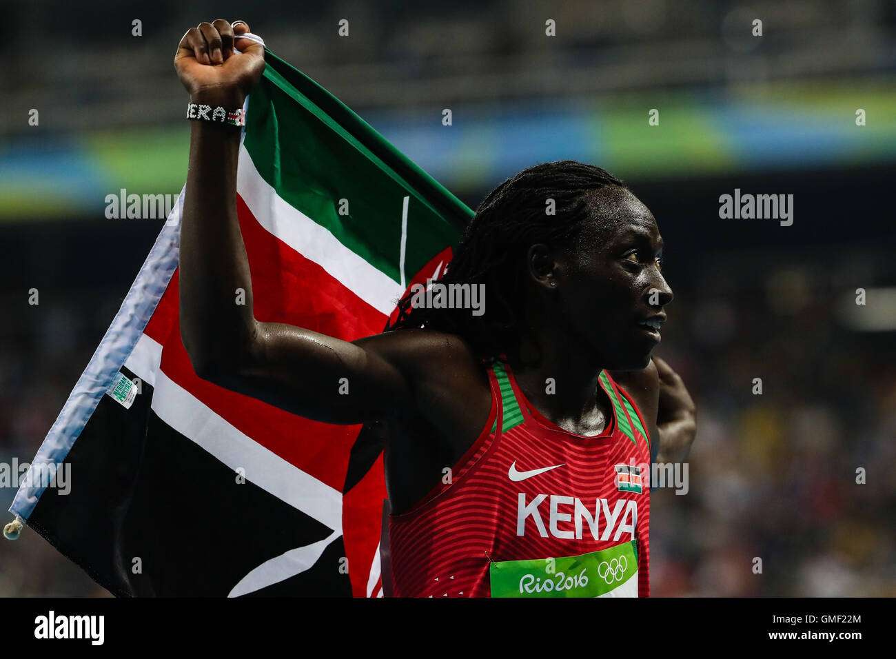 RIO DE JANEIRO, RJ - 20.08.2016: ATHLETICS RIO 2016 OLYMPICS - Margaret ...