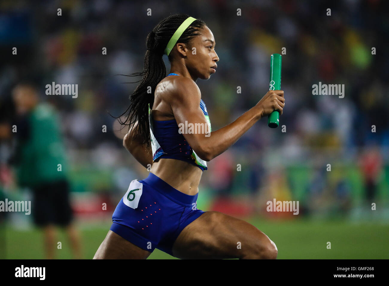 Allyson felix rio hi-res stock photography and images - Alamy