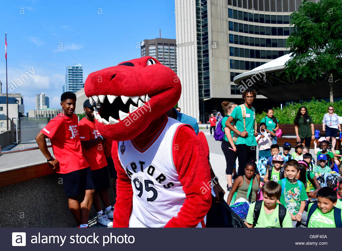 Raptors Mascot High Resolution Stock Photography and Images - Alamy