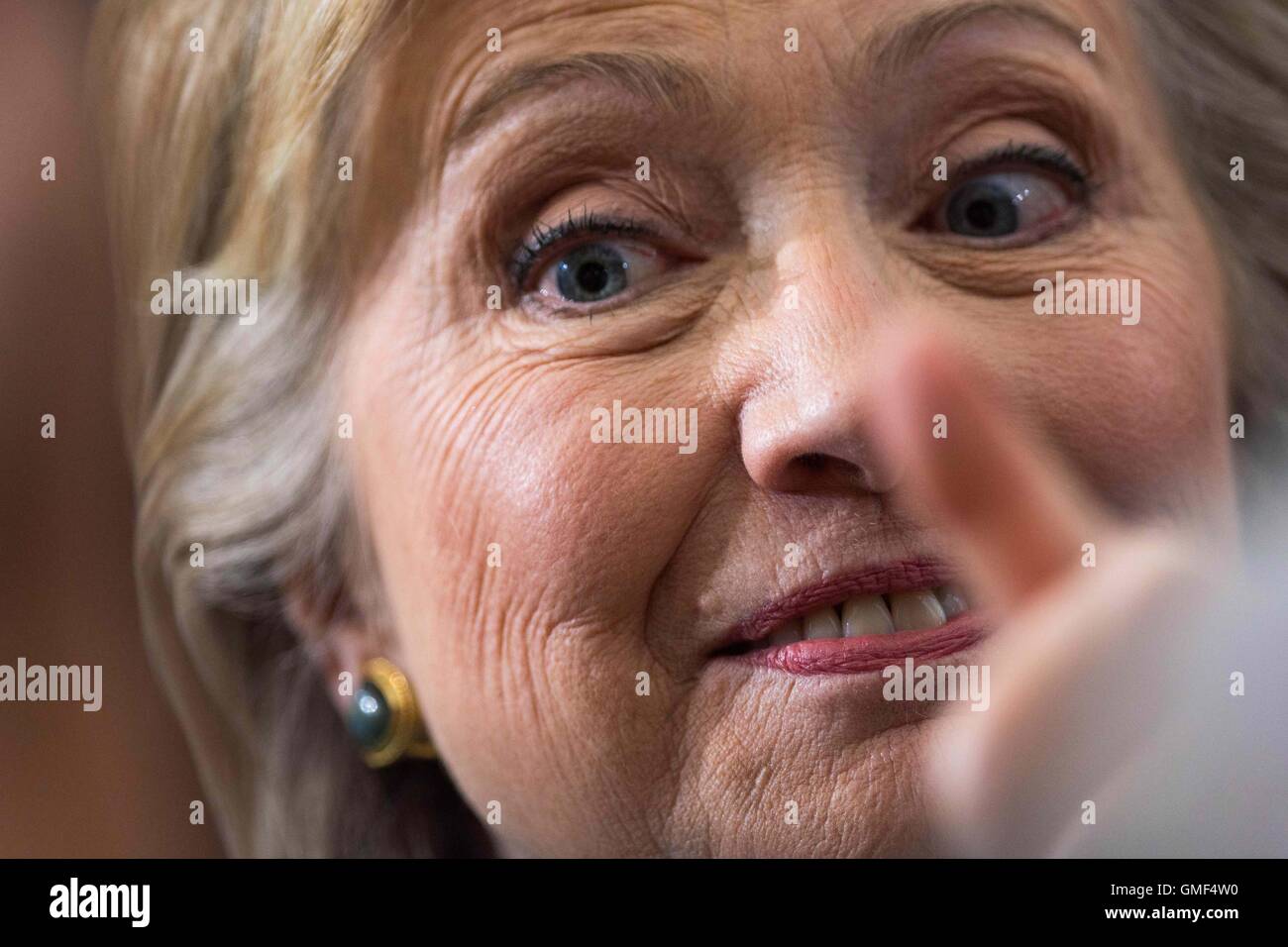 Reno, Nevada, USA. 25th Aug, 2016. Democratic presidential nominee ...
