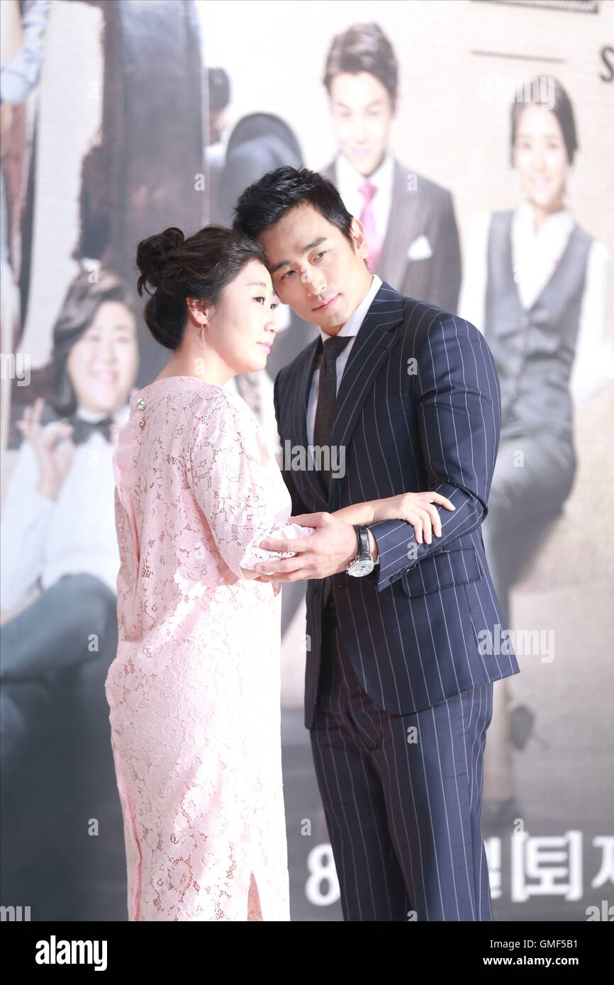 Seoul, Korea. 25th Aug, 2016. Don Gun Lee, Mi-ran Ra, Cha In-pyo, Won ...