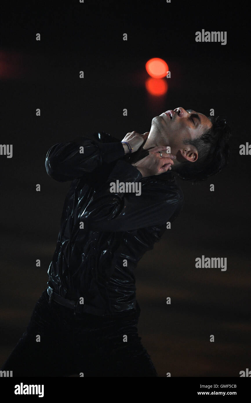 Shinyokohama Skate Center, Kanagawa, Japan. 25th Aug, 2016. Daisuke ...