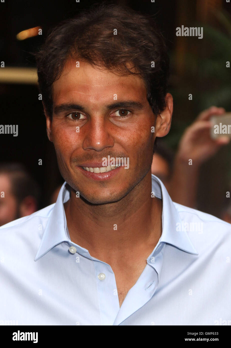 New York, New York, USA. 25th Aug, 2016. Tennis player RAFAEL NADAL ...