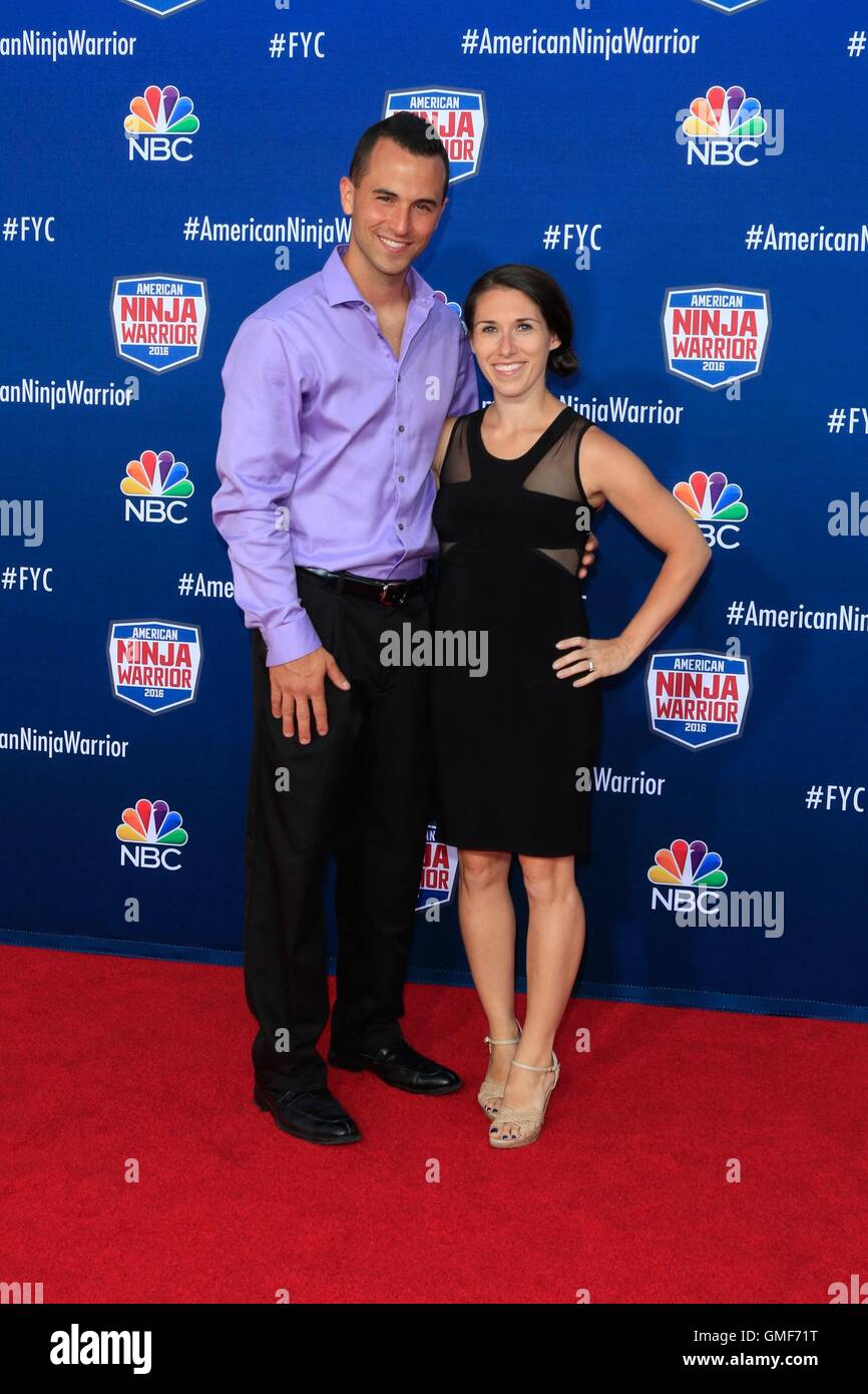 Los Angeles, CA, USA. 24th Aug, 2016. Joe Moravsky, wife at arrivals ...