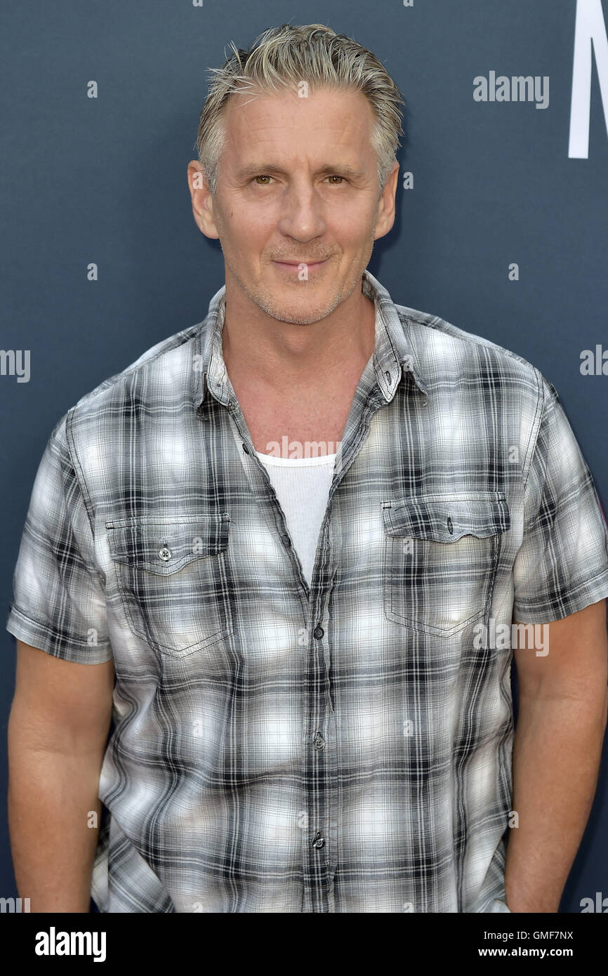 Hollywood, California. 24th Aug, 2016. Christopher Stanley attends the premiere of Netflix's ...