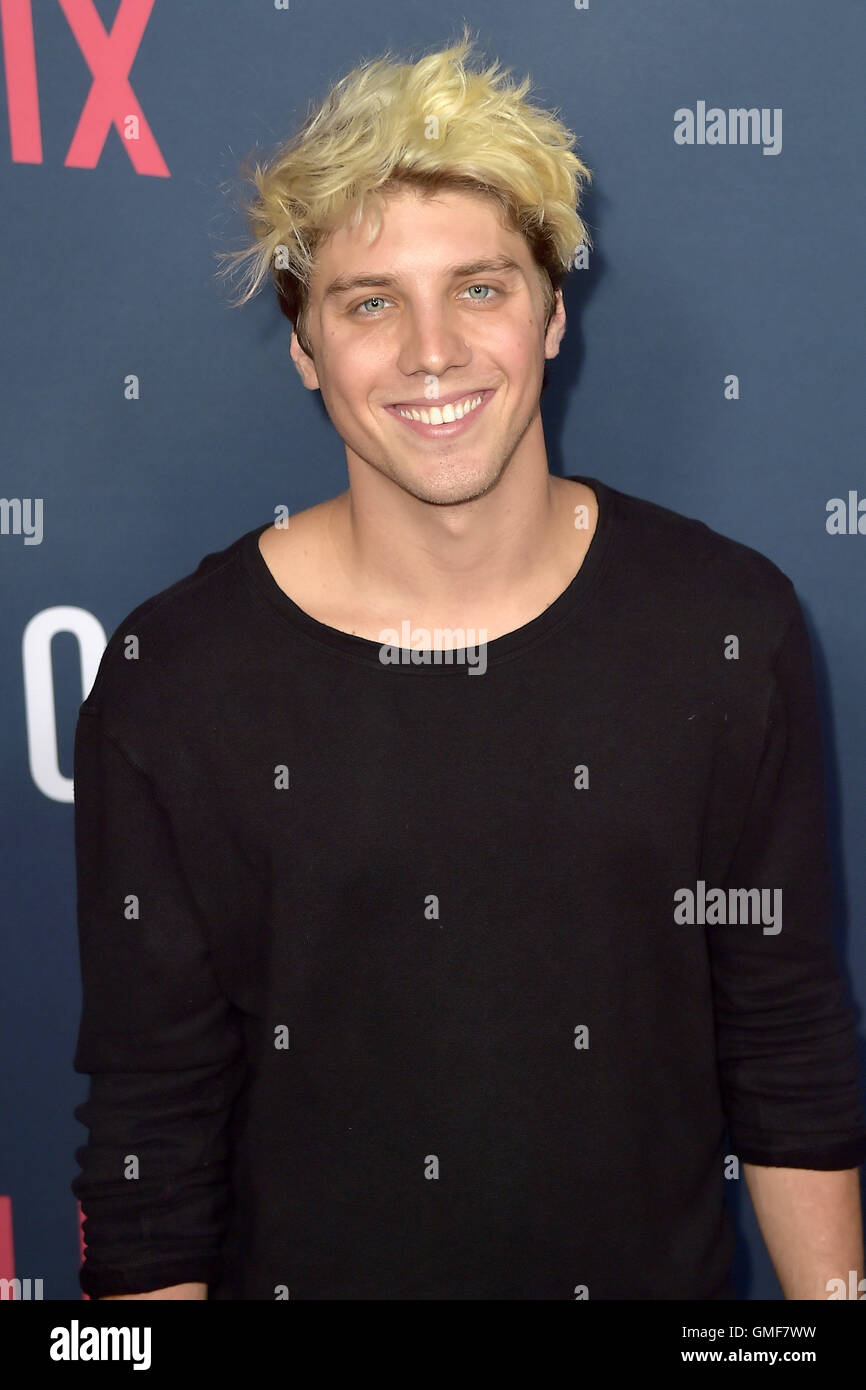Hollywood, California. 24th Aug, 2016. Lukas Gage attends the premiere ...