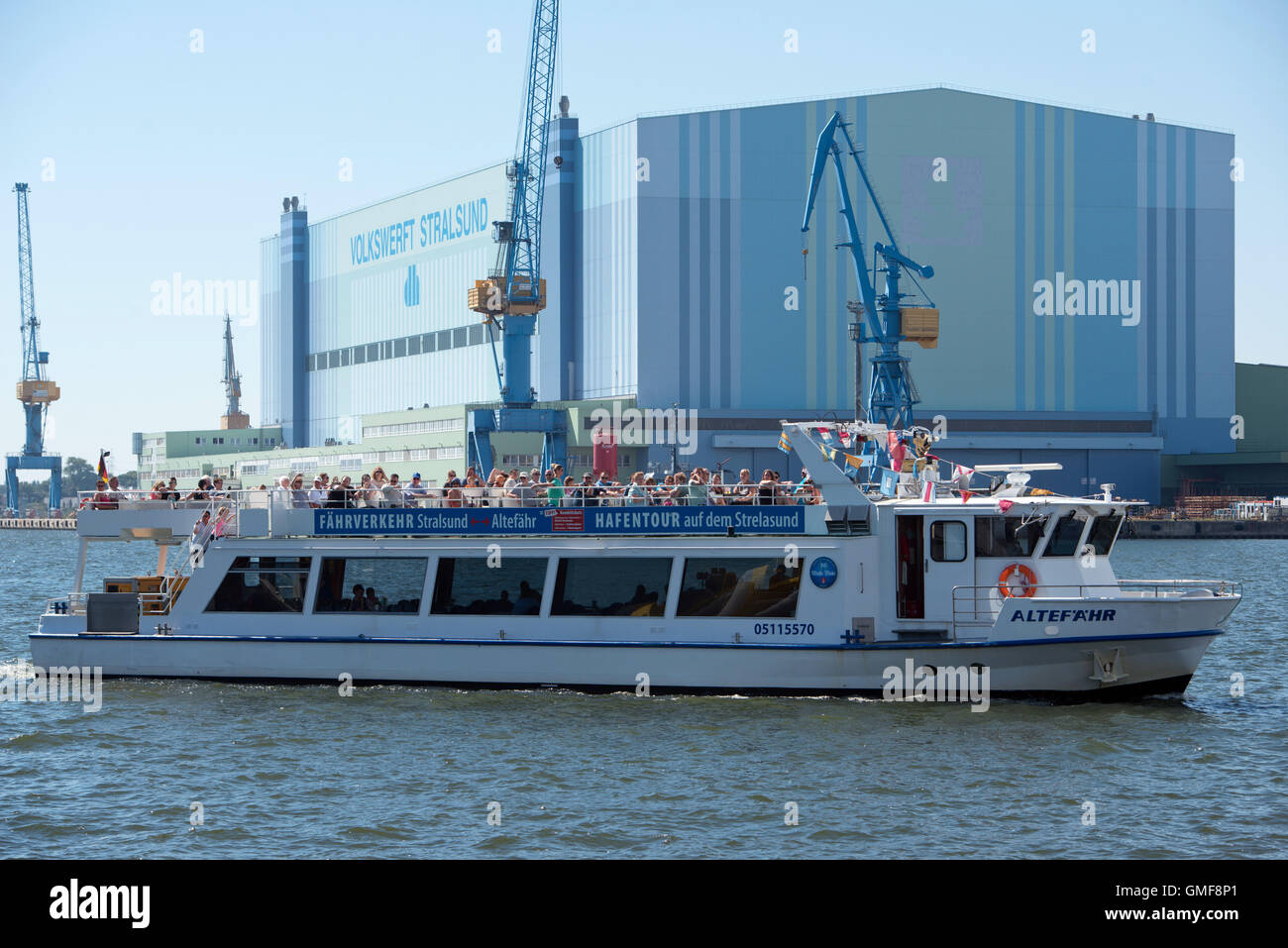 Stralsund, Germany. 26th Aug, 2016. The shipbuilding hall of the ...