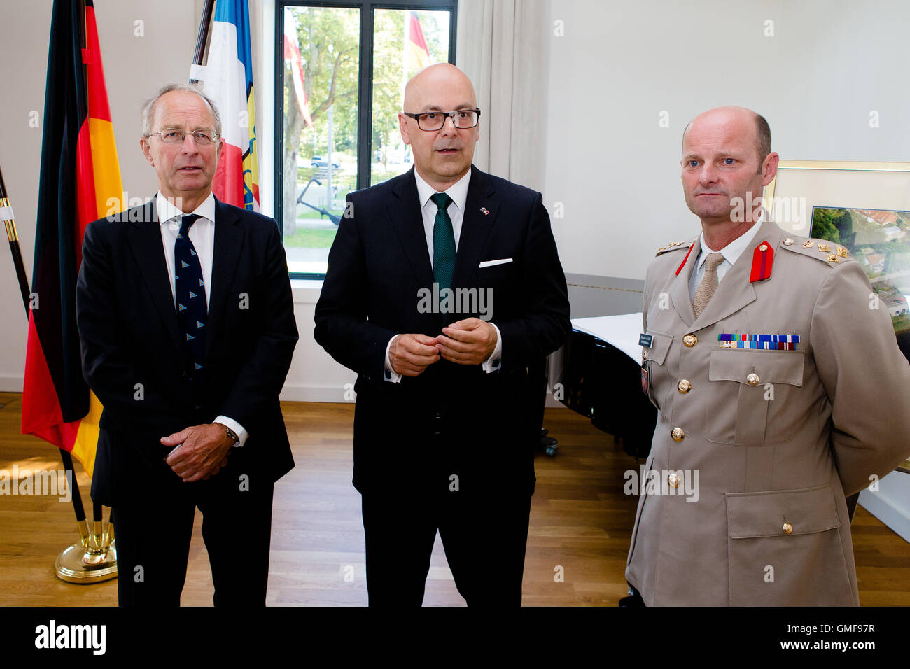Kiel, Germany, 26th Aug, 2016: The Commander British Forces Germany ...